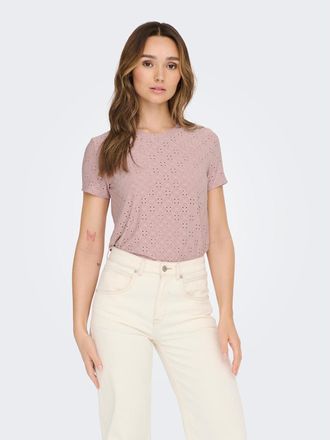 Jacqueline de Yong T-Shirt 15158450 Violett Regular Fit