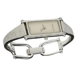Gucci Pre-owned Vintage Uhr - - Pre-owned - Damen - Grau - ONE SIZE
