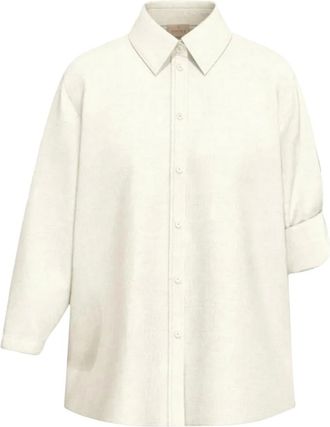 Emme Di Marella Emme DI Marella, Femme, Blouses et Chemises, Blanc, Taille: 42 FR Girello Shirt