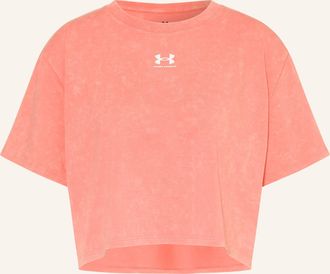Under Armour T-Shirt Ua Rival Boxy Wash pink