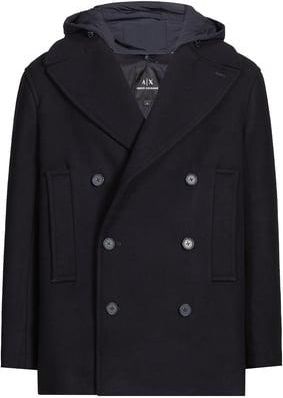 A|X Armani Exchange Jacke aus Schurwollmischung mit maßgeschneidertem Kragen