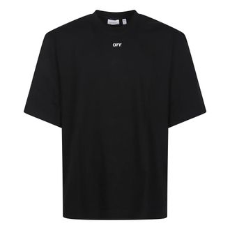 Off-white Homme, Tops, Noir, Taille: S T-shirt de skate avec fl&egrave;che spray 3D