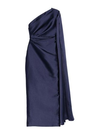 Solace London Maxi Robe - Bleu Fonc&eacute;