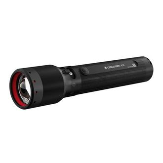 Ledlenser P7R Lampe LED rechargeable, 2000 lm, 320 m, USB-C, IP68, 80 h, 4 modes - Tactique pour randonnée, urgence