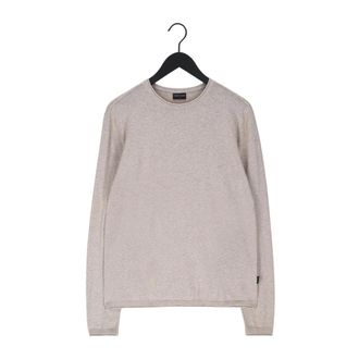 Saint Steve Giel Rundhals-Strick - - Knitwear - Herren - Beige - 2XL