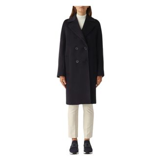 Max Mara Agenda Mantel - - Coats - Damen - Blau - S