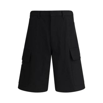 Prada Cargo Shorts Moderner Stil - - Shorts - Herren - Schwarzk - L