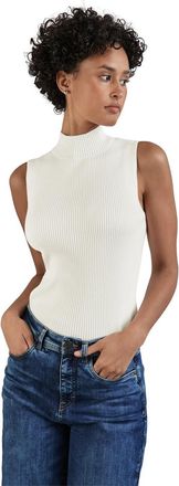 Street One Damen A302837 Geripptes White, 46