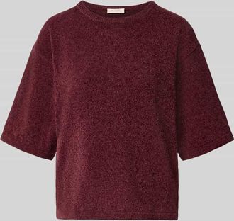 Freequent Relaxed Fit T-Shirt in Strick-Optik Modell Tempo