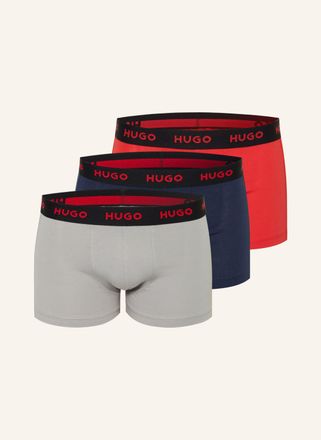 HUGO BOSS Hugo 3er-Pack Boxershorts rot
