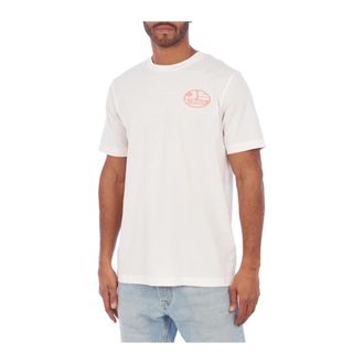 Diesel Modernes Grafik-T-Shirt - - Tops - Herren - Wei&szlig; - 2XL