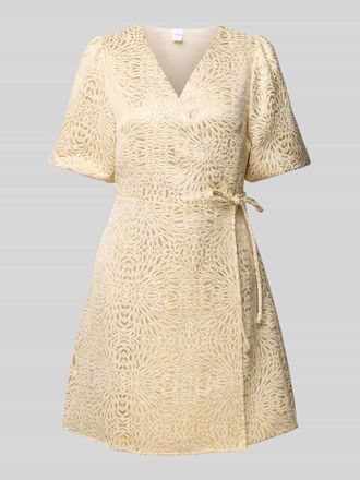 Vero Moda Wickelkleid mit Puff&auml;rmeln Modell JACKY