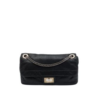 Chanel Pre-owned Perforated Flap Shoulder Bag - - Pre-owned - Damen - Schwarzk - ONE SIZE
