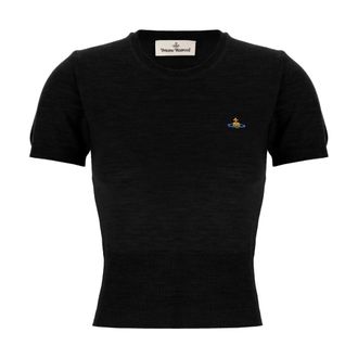 Vivienne Westwood Bea T-Shirt - - Tops - Damen - Schwarzk - XS