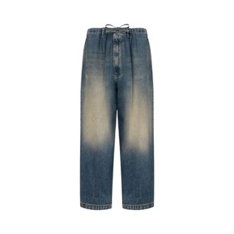 Moschino Baumwoll-Denimhose - - Jeans - Damen - Blau - M
