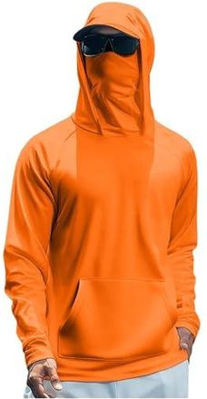 Generic T-shirt UV pour homme UPF 50+ - Sweat &agrave; capuche avec masque de nuque int&eacute;gr&eacute; - Protection solaire - Camouflage - Manches longues - S&eacute;chage rapide - Re