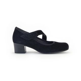 Gabor Schwarze Wildleder-Pumps - - Shoes - Damen - Schwarzk - 40 1/2 EU