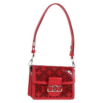 Louis Vuitton Sac bandouli&egrave;re Monogram vintage Pre-owned - Femme - Pre-owned - Rouge - Taille: ONE Size