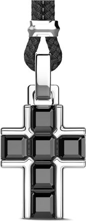 Zancan collier en argent sterling à pendentif - Noir