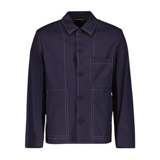 Dior Klassische Weste mit Steppn&auml;hten - - Jackets - Herren - Blau - M