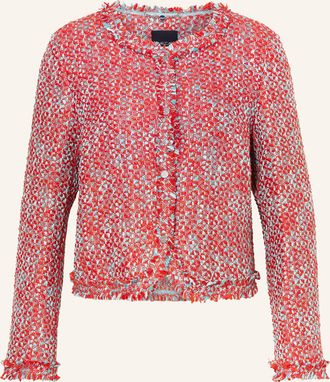 Marc Cain Tweed-Jacke rot