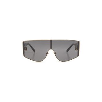 Dolce & Gabbana Homme, Accessoires, Noir, Taille: 44 MM Visor Lunettes de soleil