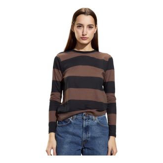 Cynthia Rowley Damen, Oberteile, Braun, XSGr&ouml;&szlig;e