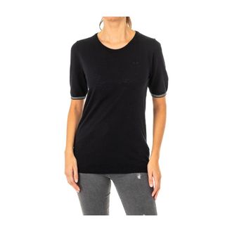 La Martina Kurz&auml;rmeliges T-Shirt - - Tops - Damen - Schwarzk - S
