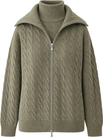 Gran Sasso Cardigans - - Knitwear - Damen - Gr&uuml;n - XS