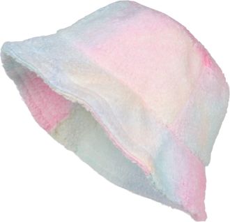 styleBREAKER Hut Teddyfell Fischerhut Ombr