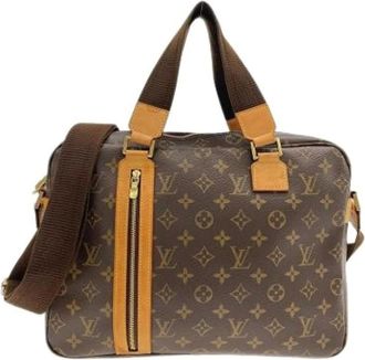 Louis Vuitton unisex, Pre-owned, Brun, Taille: ONE Size Sac &agrave; main en toile Pre-owned