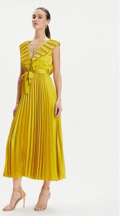 Dixie Abendkleid A319J044 Gelb Regular Fit