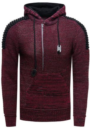 Rusty Neal Kapuzensweatshirt Knitwear mit praktischem Rei&szlig;verschluss