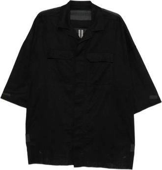 Rick Owens Homme, Chemises, Noir, Taille: M Chemise