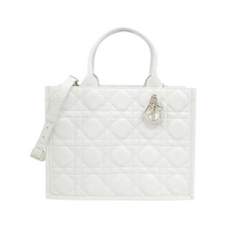 Dior Pre-owned Book Tote Calf Tote Bag - - Pre-owned - Damen - Wei&szlig; - ONE SIZE