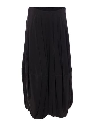 Christophe Lemaire Jupe Midi - Noir