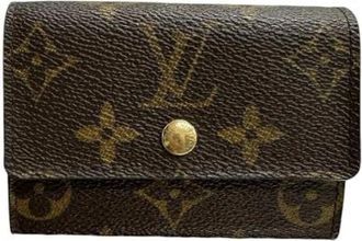 Louis Vuitton Porte-monnaie Monogram Pre-owned - Femme - Pre-owned - Brun - Taille: ONE Size