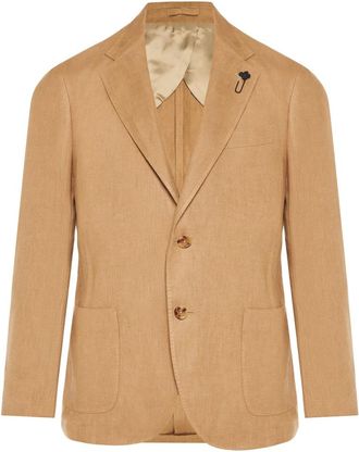 Lardini Homme, Vestes, Beige, Taille: 2XL Costume en lin