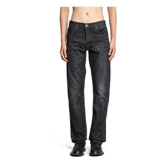 Tom Ford Homme, Jeans, Noir, Taille: W32 Selvedge Denim Straight Fit Jeans