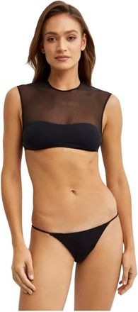 La Reveche Femme, Maillots de bain, Noir, Taille: 38 FR Bikini Top Anna