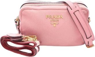 Prada Pre-owned VIT Daino Sac bandouli&egrave;re 2-en-1 - Femme - Pre-owned - Rose - Taille: ONE Size