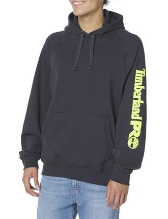 Timberland Pull &agrave; capuche Honcho Sport pour homme, Bleu marine fonc&eacute;/jaune Pro - Nouveaut&eacute; 2024, X-Large