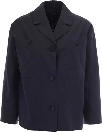 Max Mara Femme, Vestes, Bleu, Taille: 38 FR Renata Shirt