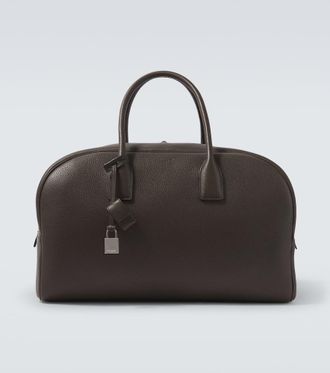 Saint Laurent Sac de voyage Bowling Small en cuir