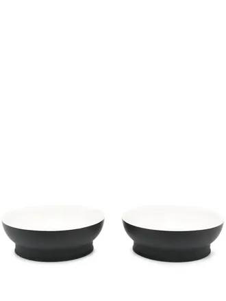 Serax lot de deux bols Ra en c&eacute;ramique - Blanc