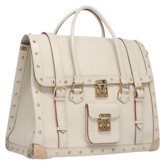 Louis Vuitton Pre-owned Leder Handtaschen - - Pre-owned - Damen - Wei&szlig; - ONE SIZE