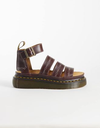 Dr. Martens Dr. Martens - Rodeo Clarissa Quad - Sandalen in Dunkelbraun