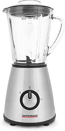 Gastroback Design Mixer Mini, Schwarz, Silber