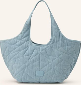 Seidenfelt Manufaktur Shopper Huuvari blau
