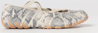 adidas Ghost Sprint Mary-Jane-Ballerinas aus Leder mit Python-Print